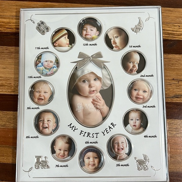 Accents | Frame My First Year Frame New With Box | Poshmark